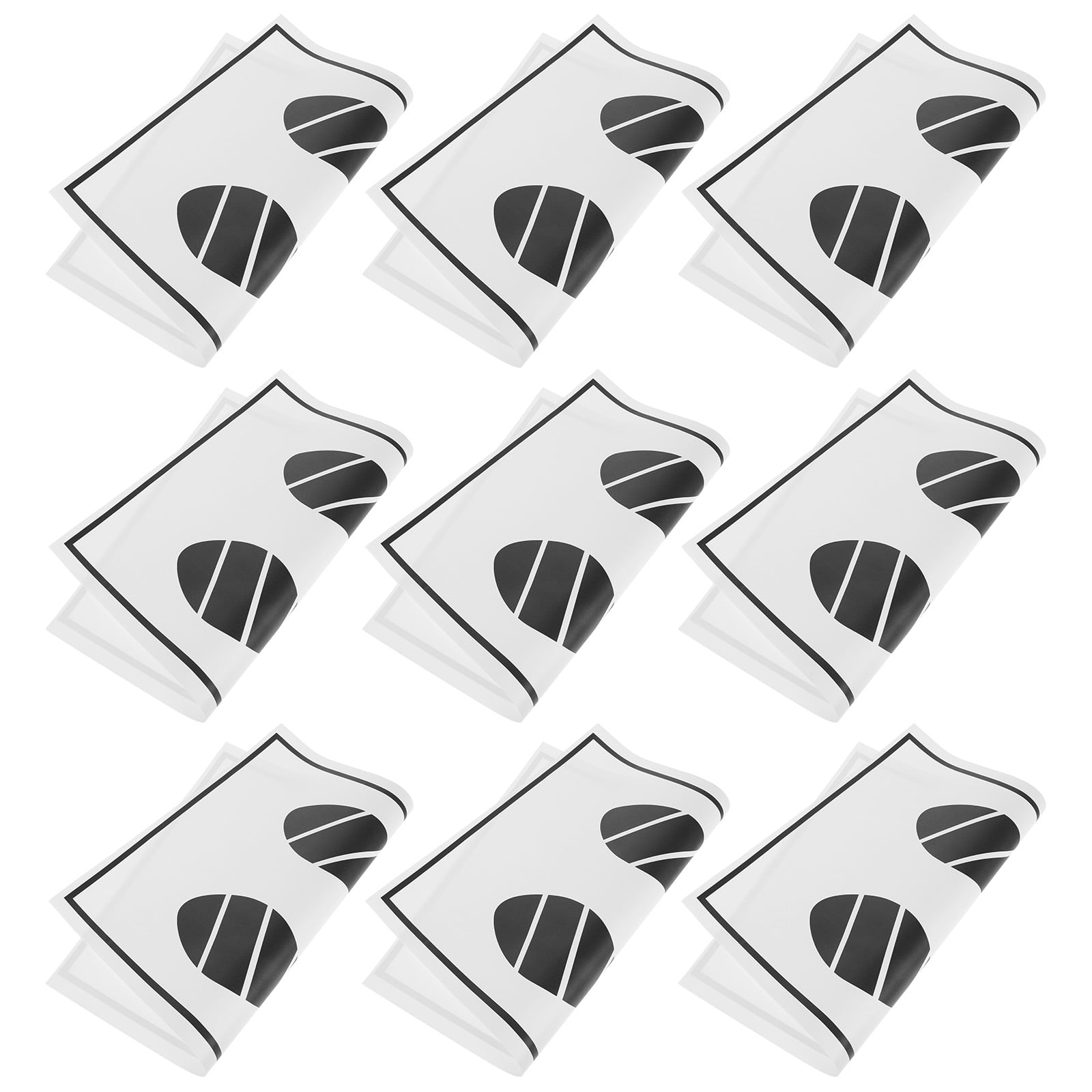 50 Pcs Paper Floor Mats for Car Valeting Inflatable Disposable Pad Cars ...