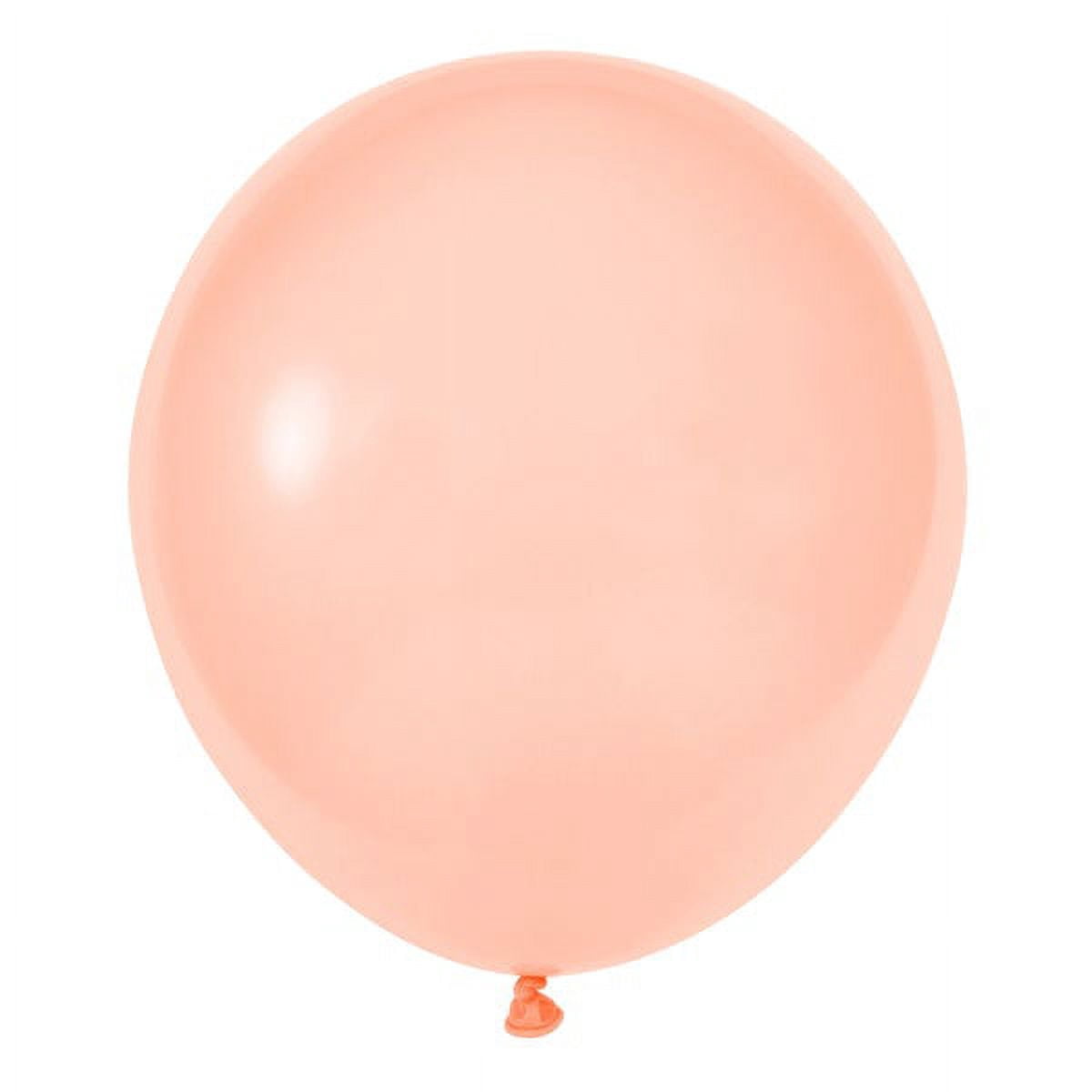50 Pcs, Peach 10" Matte Latex Balloons for Birthday Party, Quinceanera ...