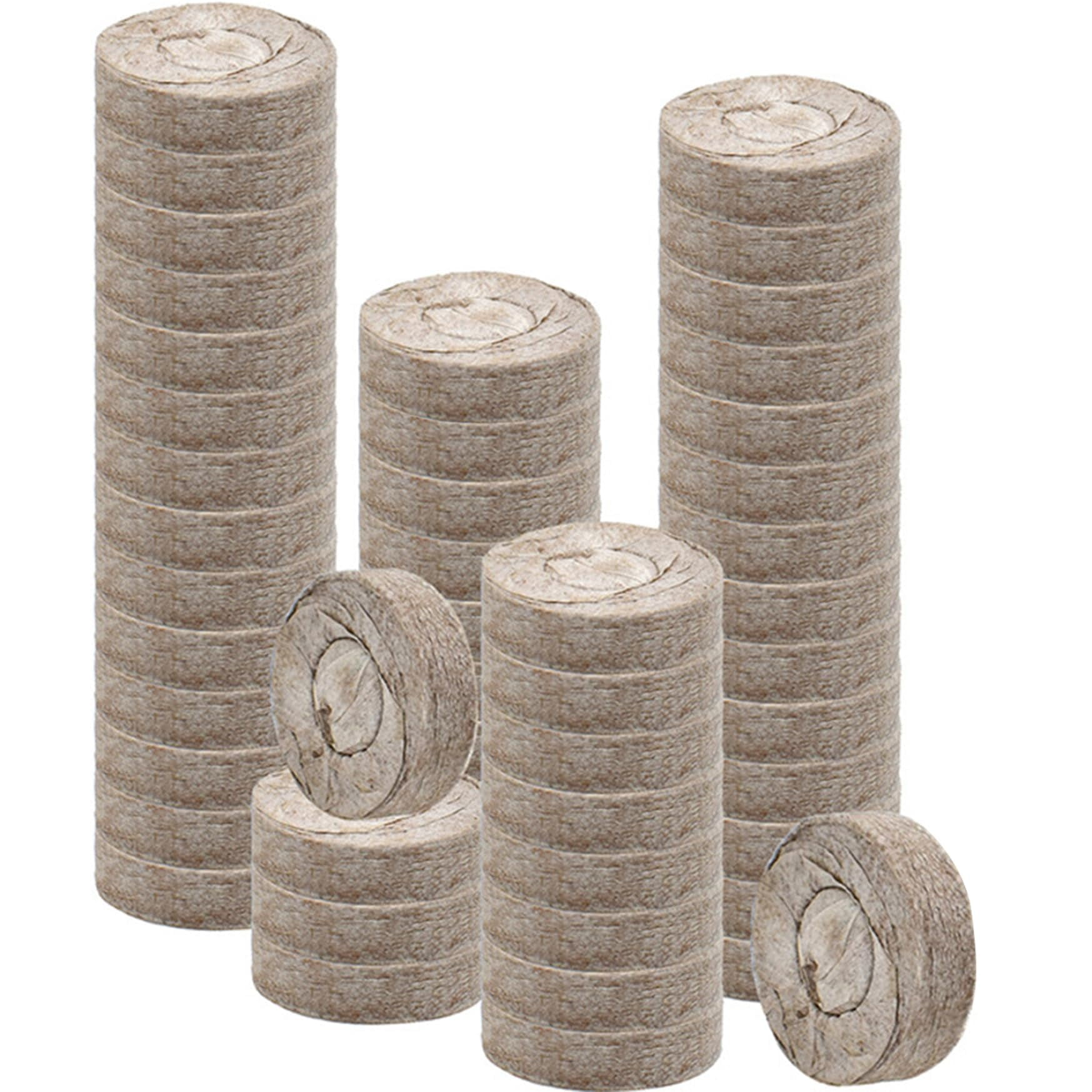 50 Pcs Peat Pellets 35mm Seed Starting Peat Soil Pellets Fiber Soil ...