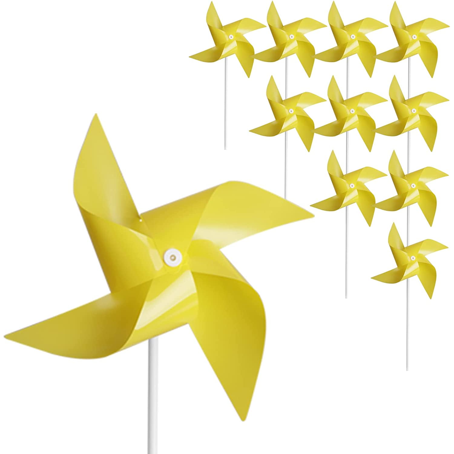 50 Pcs Pinwheels, Toy Wind Spinners and Party Favors Gifts for Kids ...