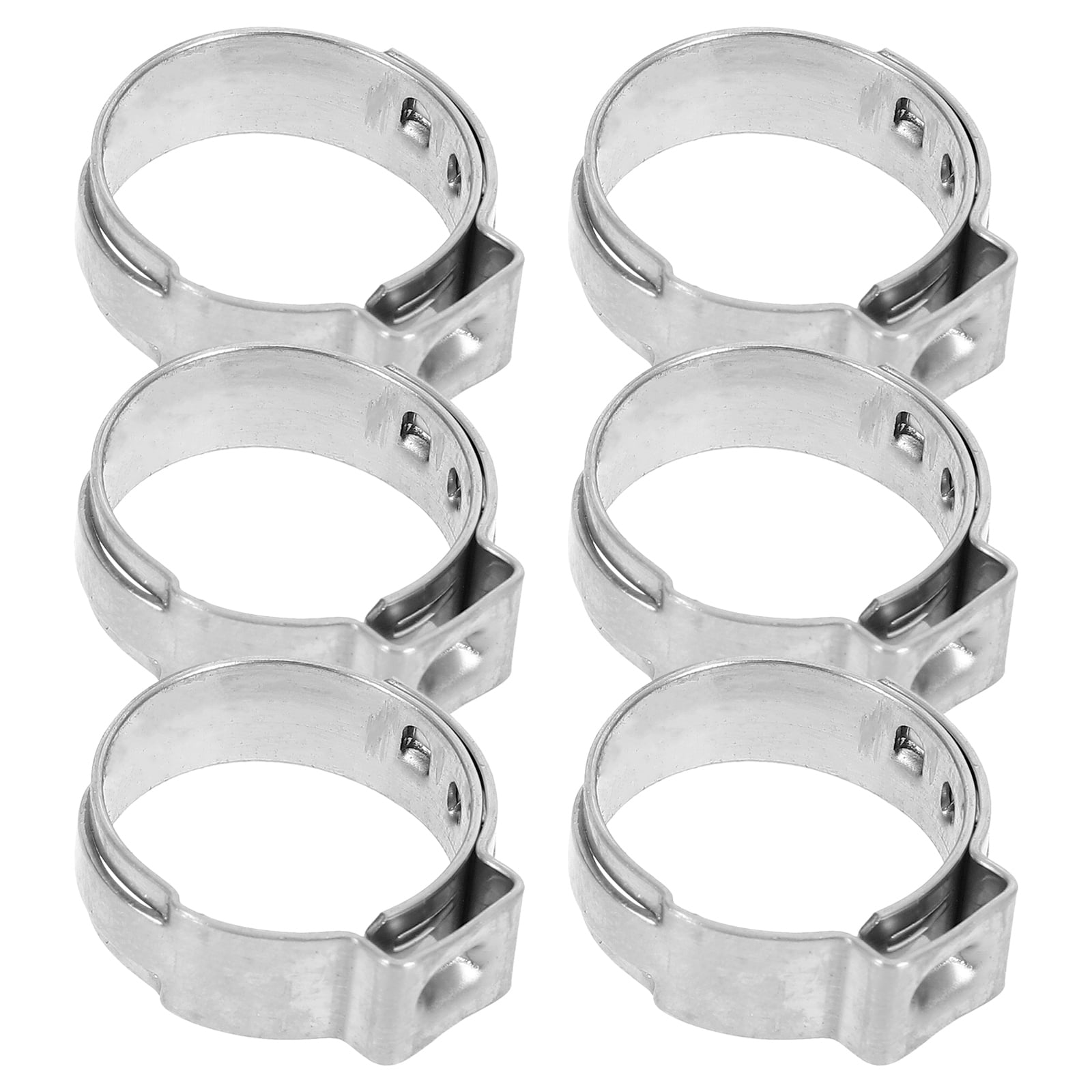 50 Pcs Pipe Clamp Pex Pinch Clamp Tool Pipe Fitting Tools Silver ...