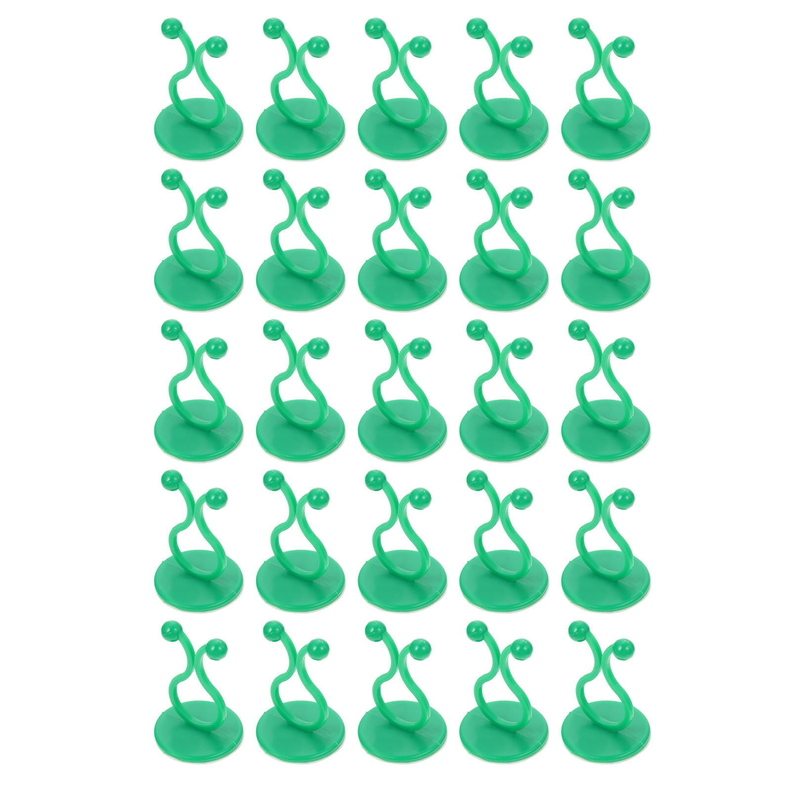 50Pcs Wall Vines Plant Hooks Fixing Clips for Home Plant Claiming in ...