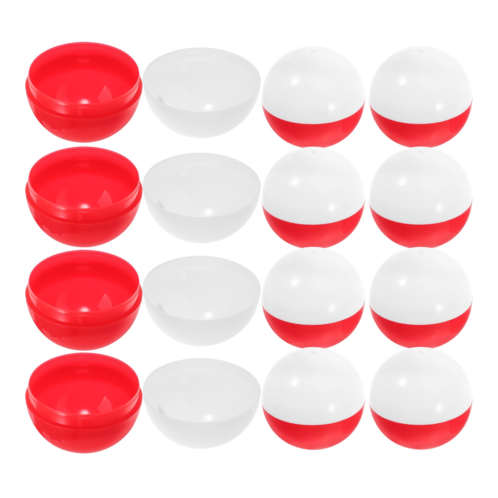 50 Pcs Plastic Ball Decor Vending Machine Capsules Balls Containers ...