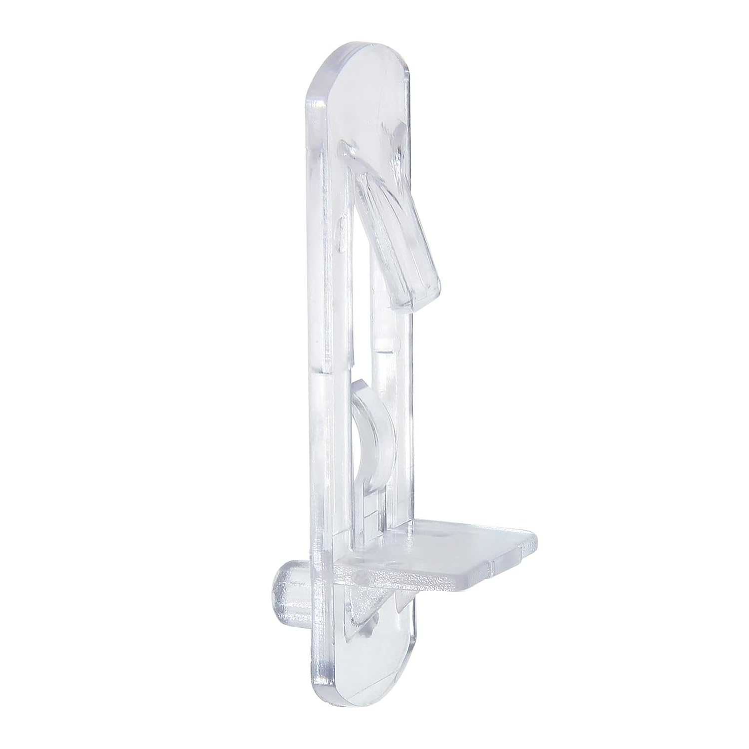 50 Pcs Plastic Locking Shelf Pins 6mm, 3/4" Clear Plastic Locking Shelf ...
