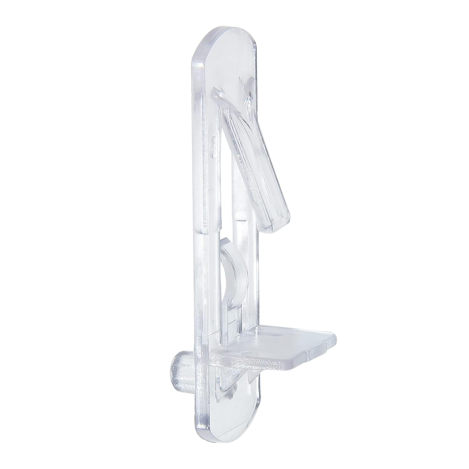 50 Pcs Plastic Locking Shelf Pins 6mm, 5/8 Clear Plastic Locking Shelf ...