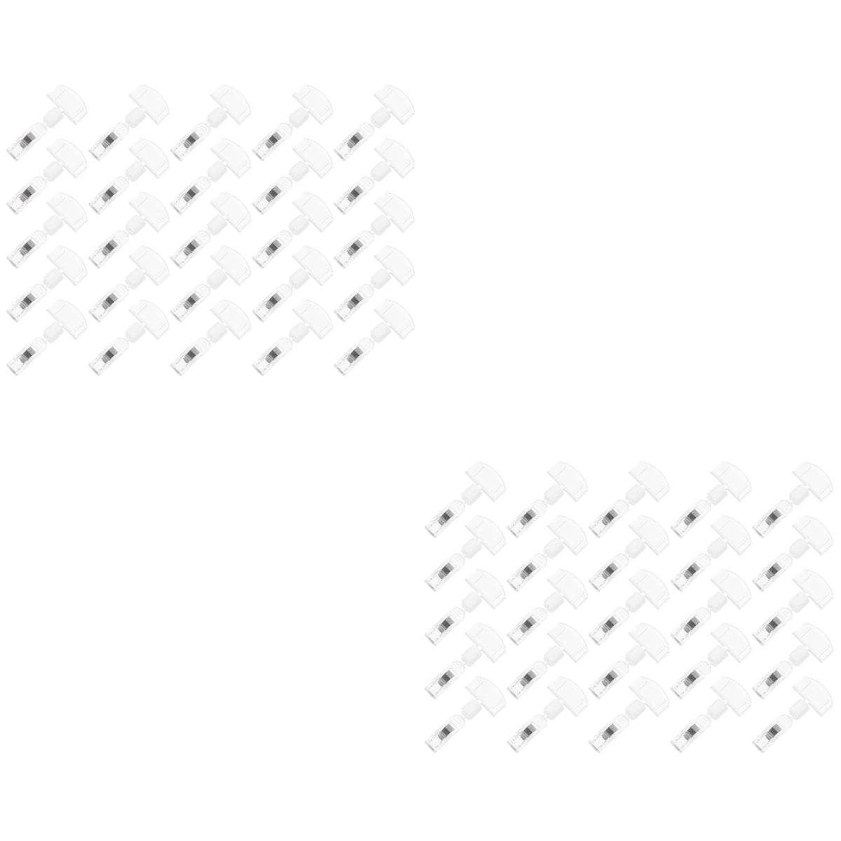 50 Pcs Pop Advertising Clip Display Shelves Sign Holder Clip Tag Clips ...