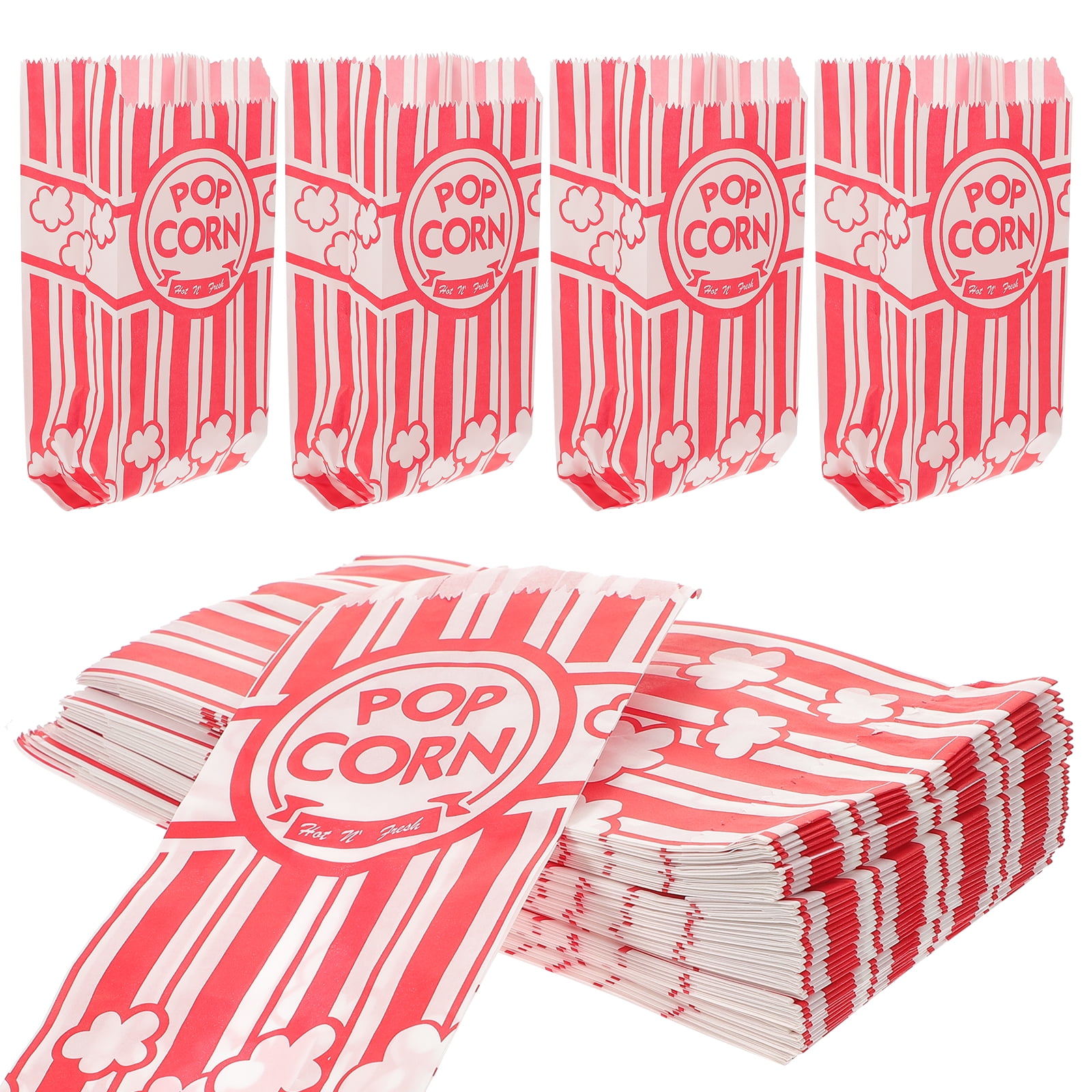 50 Pcs Popcorn Bags Packets Paper Packaging Portable - Walmart.com