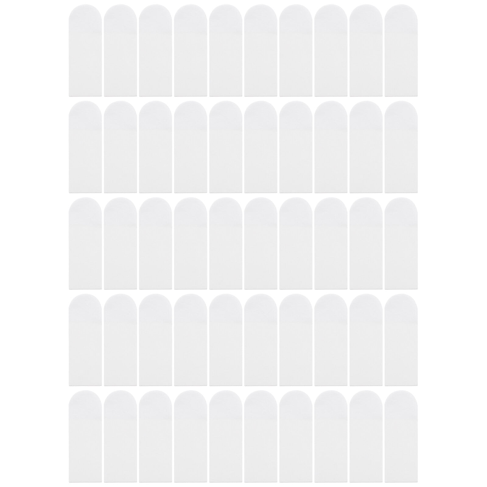 50 Pcs Poster No Trace Double-sided Tape Hook Tape Office 4.10X1.40X0 ...