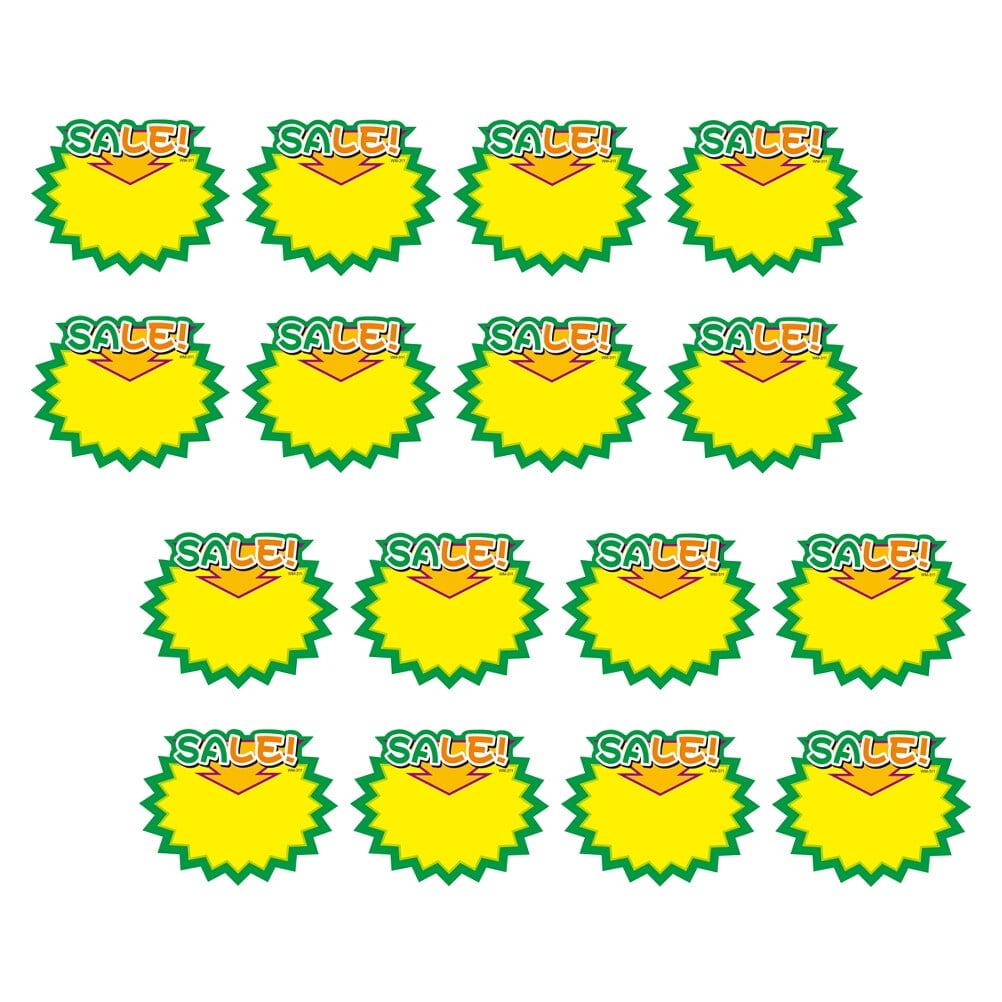 50 Pcs Promotional Price Tags Merchandise Labels Stickers Cents ...
