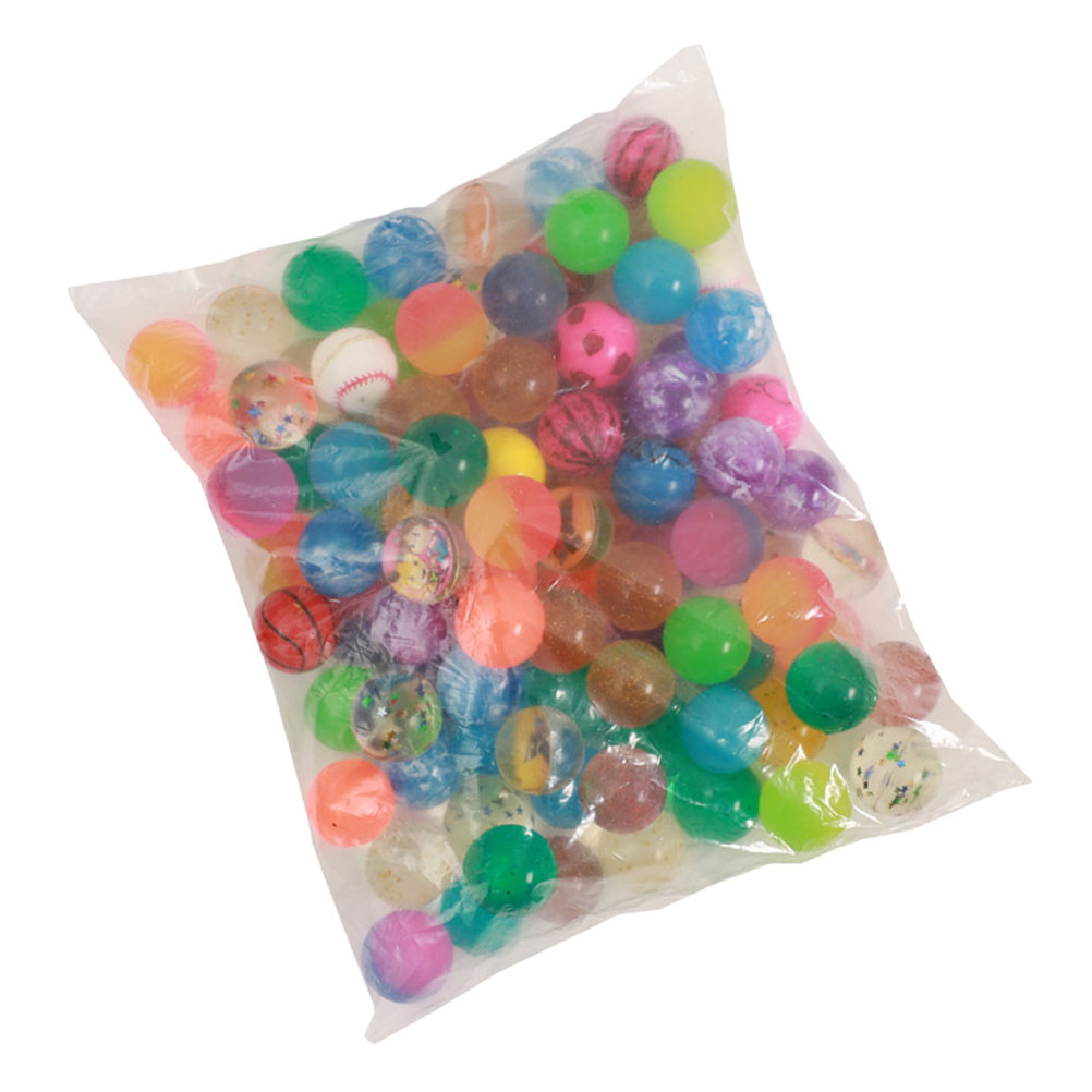 SOPOTUTU Bouncing Toys Round Carnival Party 50Pcs 0.98In - Walmart.com
