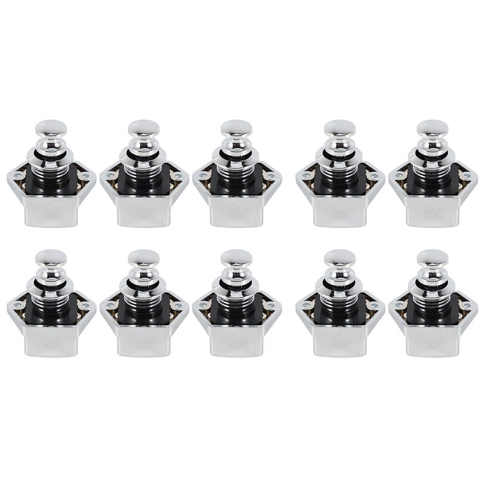 50 Pcs Push Button Keyless Lock Latch Cupboard Caravan Lock for RV ...