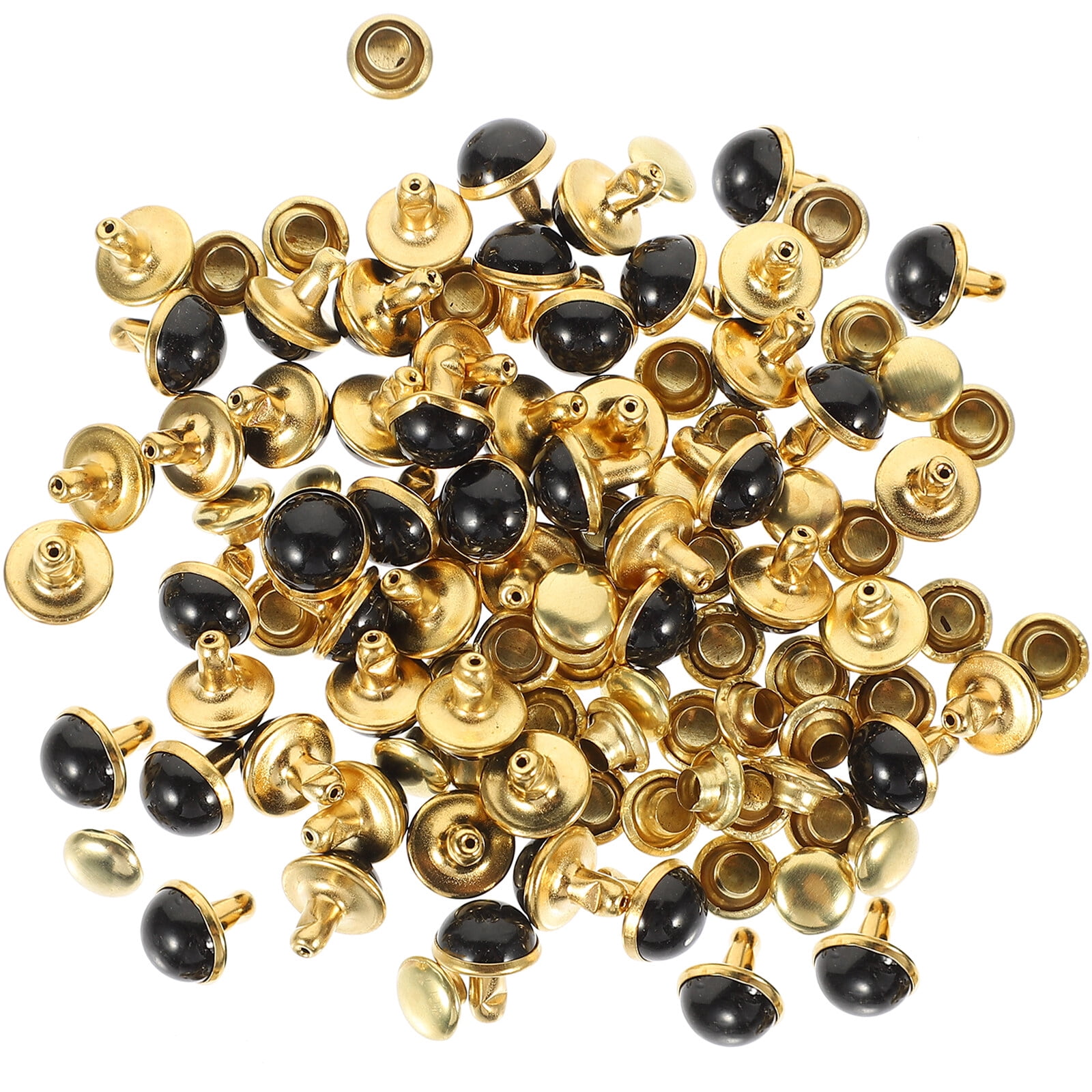 50 Pcs Rhinestone Decor Rivet Kit Acrylic Turquoise Rivets Studs Craft ...