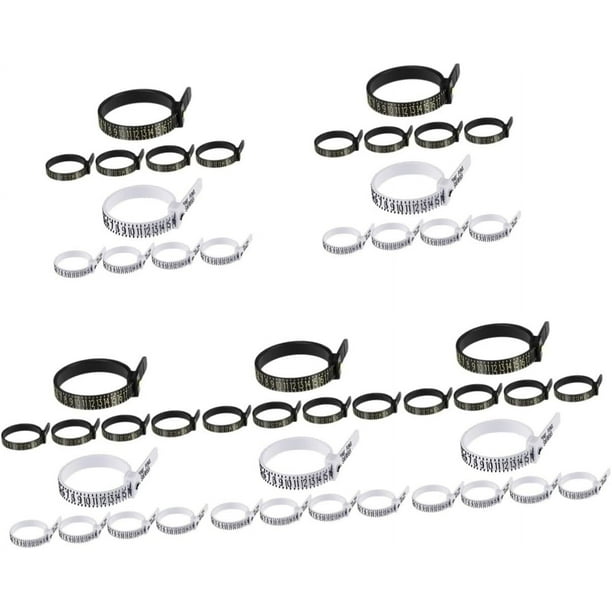 50 Pcs Ring Circumference Measurement Jewelry Measure Gauge Ring Size ...