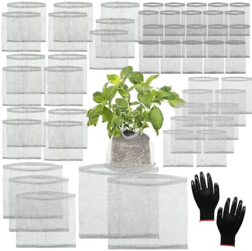 50 Pcs Root Guard Gopher Proof Stainless Wire Steel Baskets, 1 Gallon 3 ...