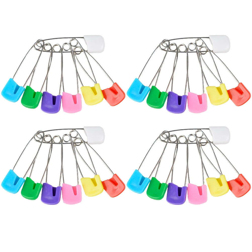 50 Pcs Safety Pins Heavy Duty Child Comfortable Diaper Fastener Baby ...