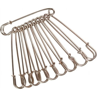 Uxcell 2.17 inch Large Metal Sewing Pins Safety Pins for Office Home ...