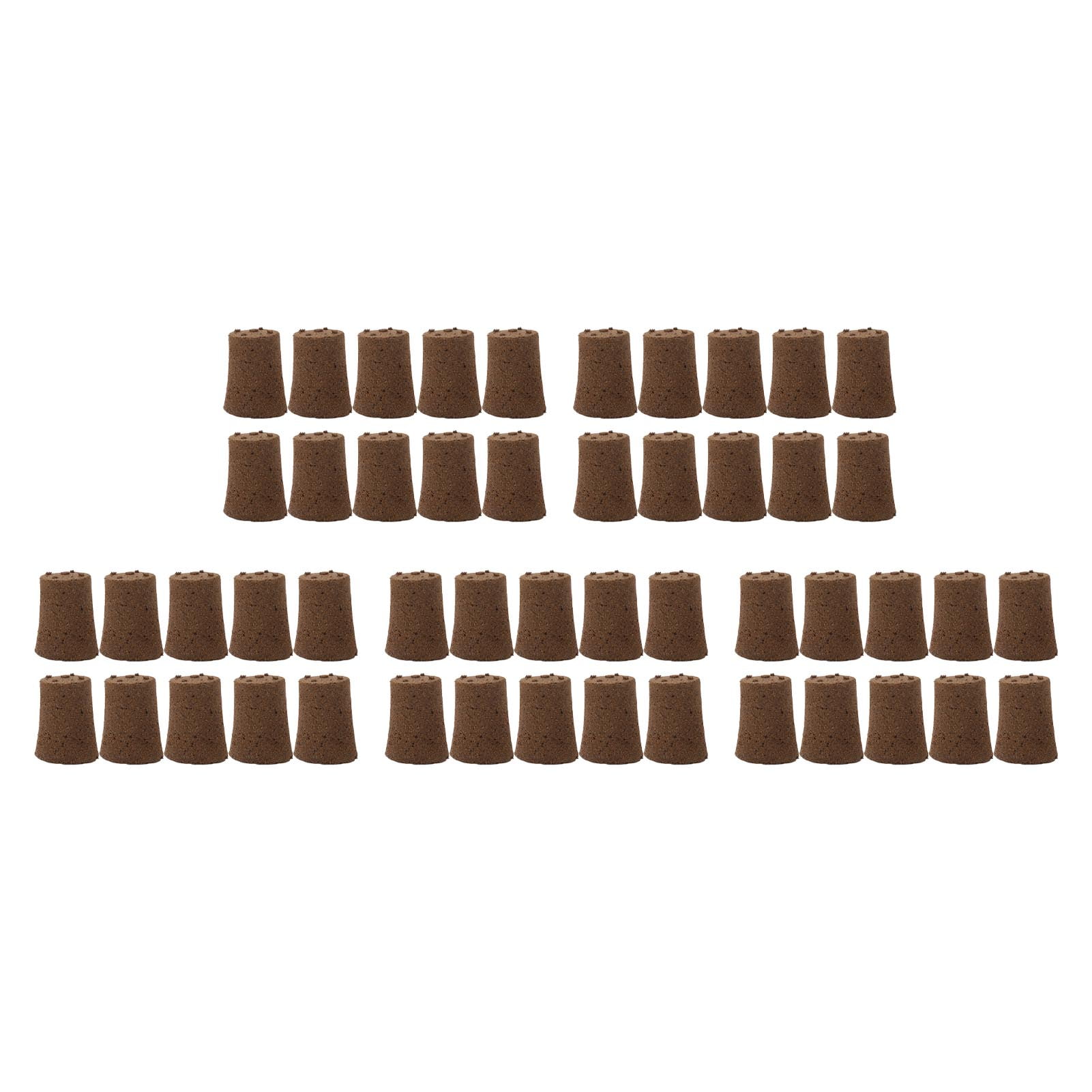 50 Pcs Seedling Block Peat Planting Block For Gardening Hydroponics ...