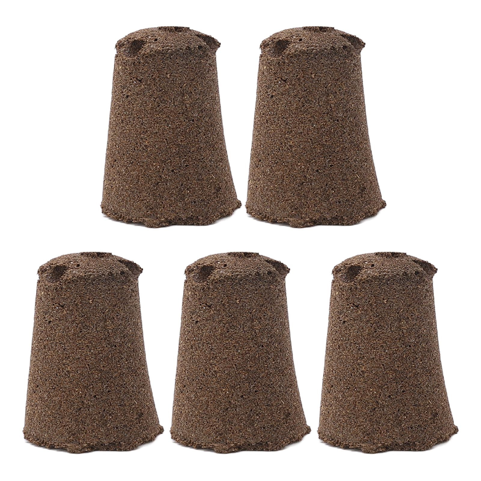 50 Pcs Seedling Block Peat Planting Block for Gardening Hydroponics ...