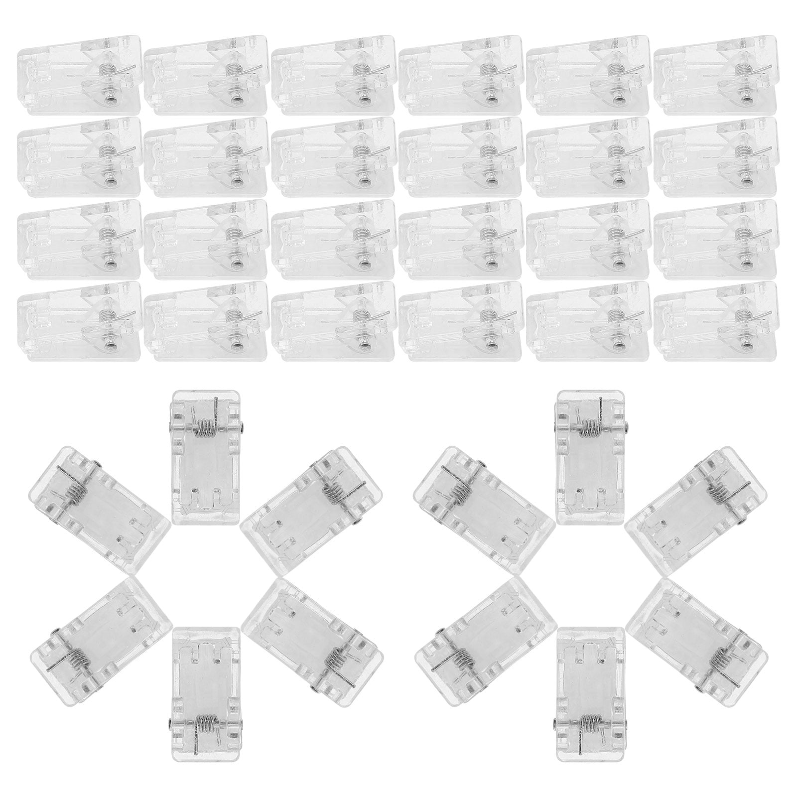 50 Pcs Self-adhesive Small Clip Cable Clips Wire Hangers Work ...