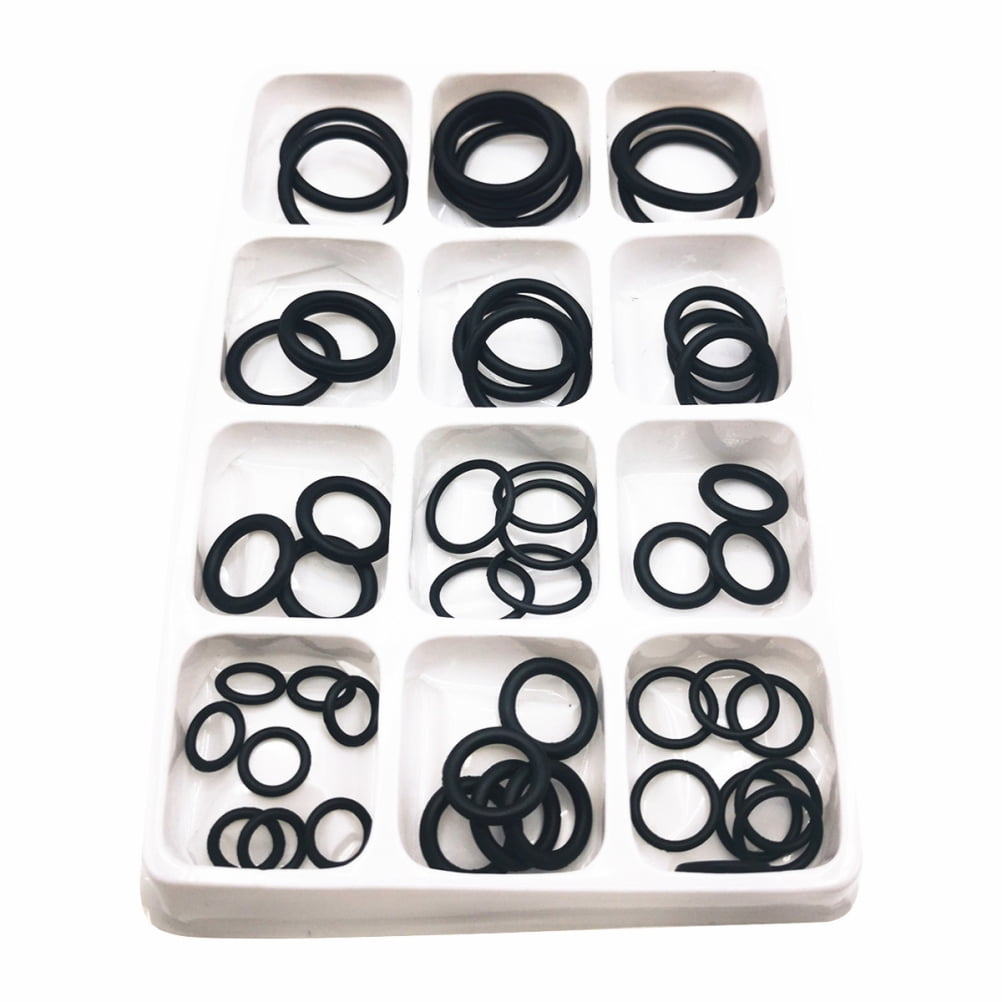 50 Pcs/Set Rubber O Washer Watertightness Assortment O Rings Gasket ...