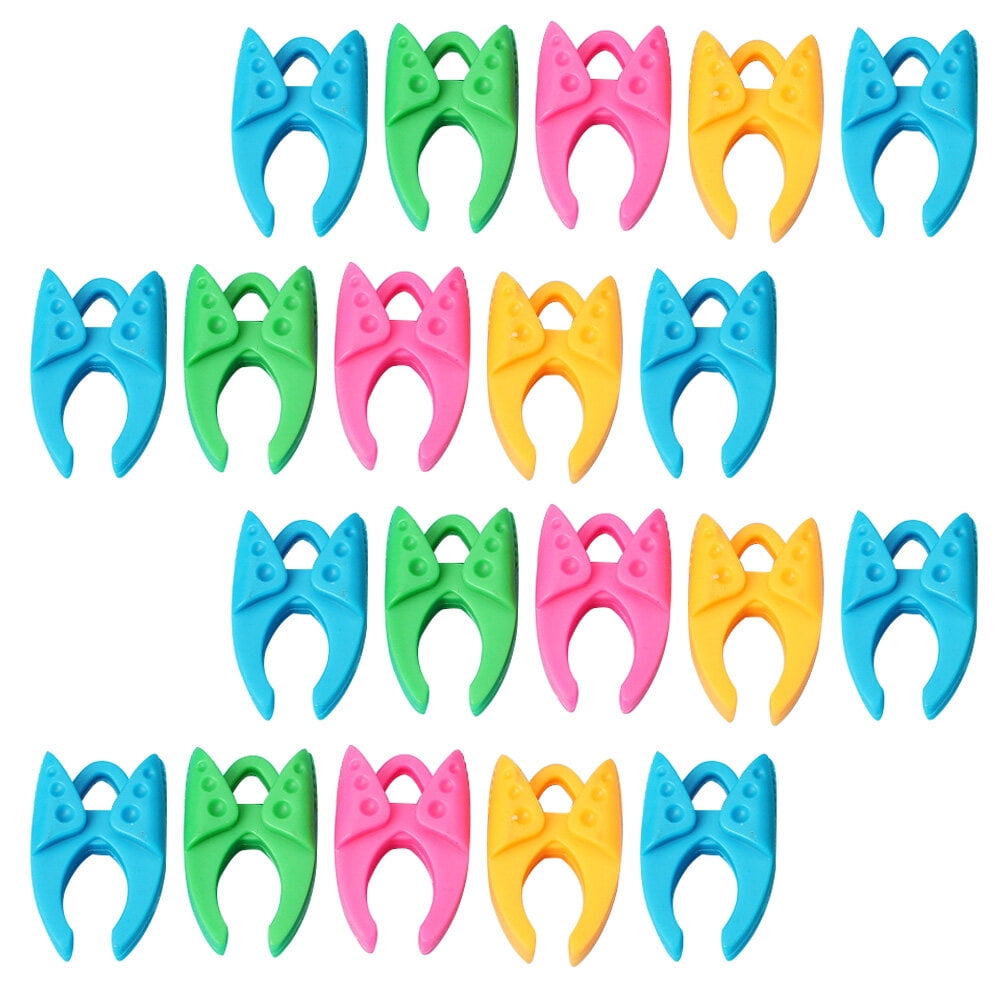 50 Pcs Sewing Thread Silicone Bobbin Holders Clamps Spool Assorted ...