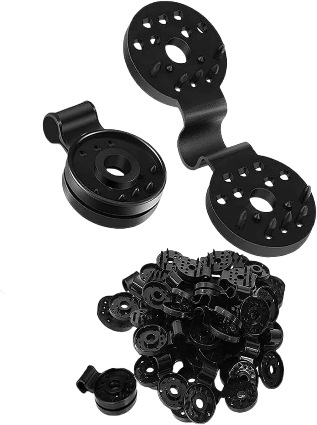 50 Pcs Shade Cloth Heavy Duty Lock Grip, New Shade Cloth Plastic Clips ...