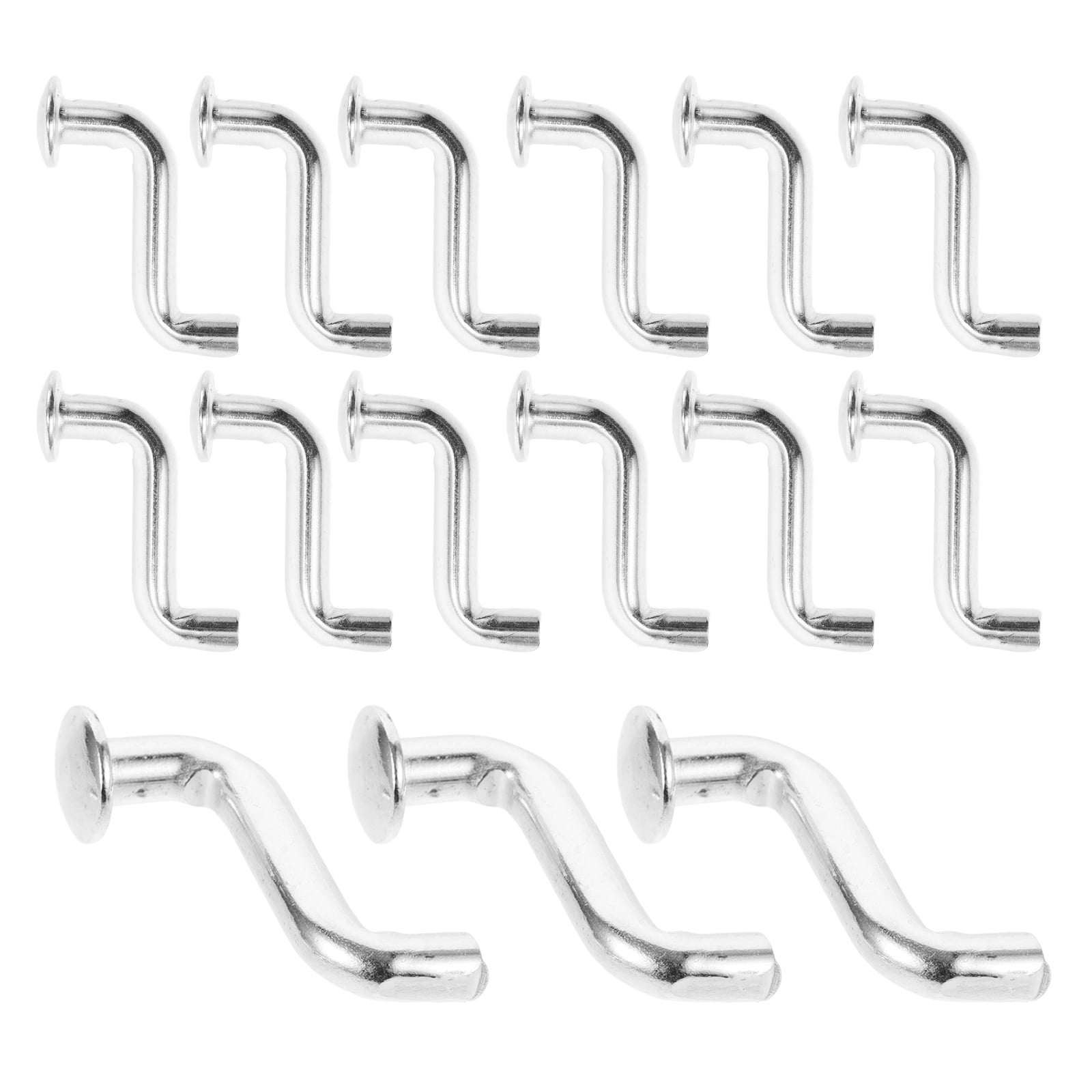 50 Pcs Shelves Accessories Heavy Duty Shelving J Clips Pallet Rack ...