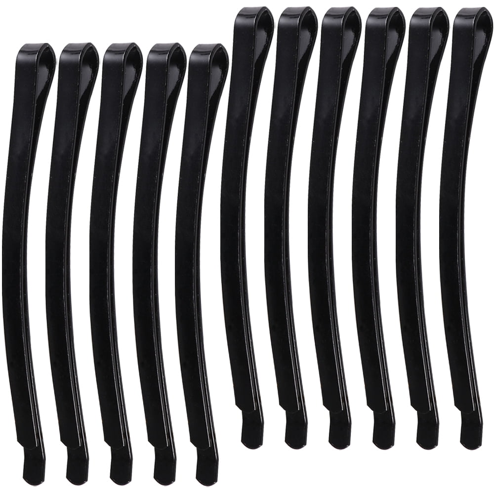 50 Pcs Side Clip Hair Blank DIY Barrettes Small Metal Clips Black for ...