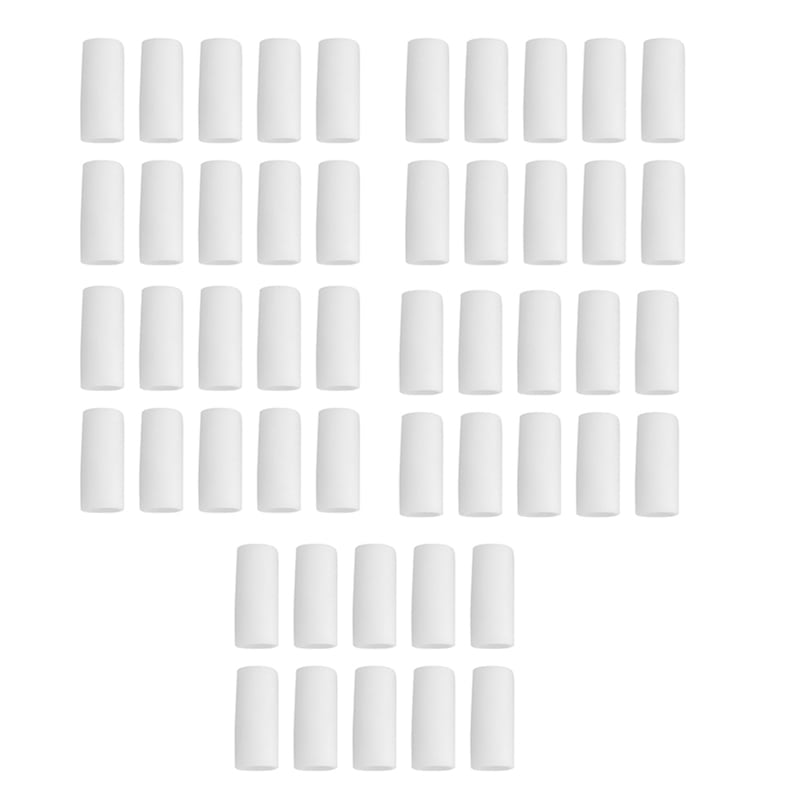 50 Pcs Silicone Finger Tube Protector Toe Sleeves for Friction Pain ...