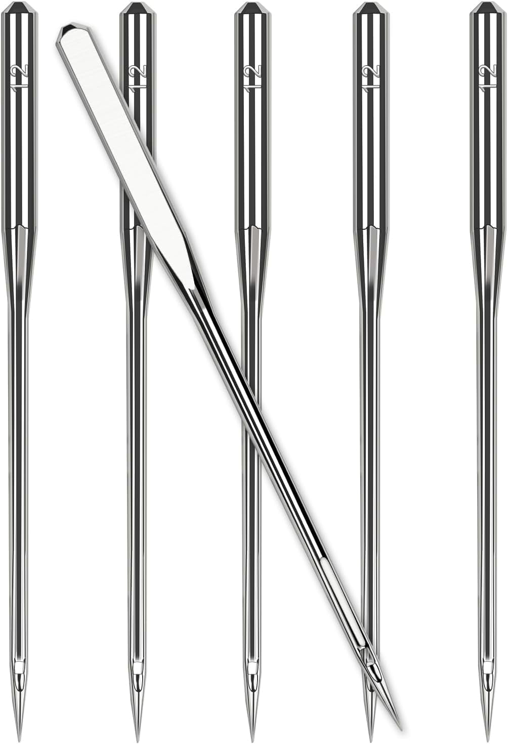 50 Pcs Size 80/12 Universal Embroidery Sewing Machine Needles ...