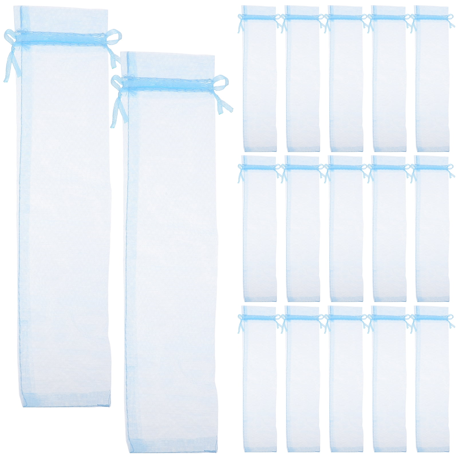 50 Pcs Small Mesh Drawstring Pouches for Folding Hand Fans Easy to ...