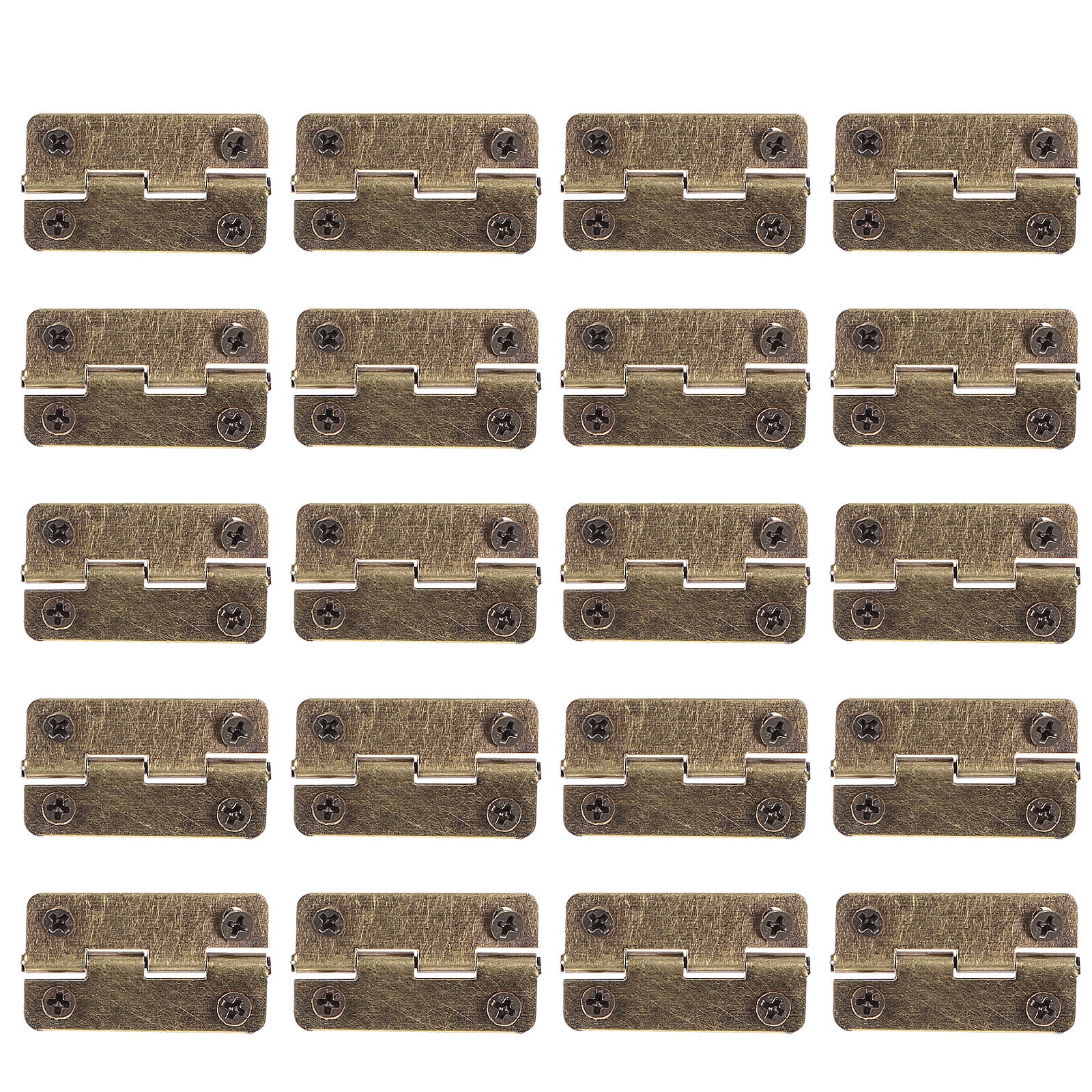 50 Pcs Small Mini Hinge Hydraulic Furniture Fittings Cabinet Hinges ...