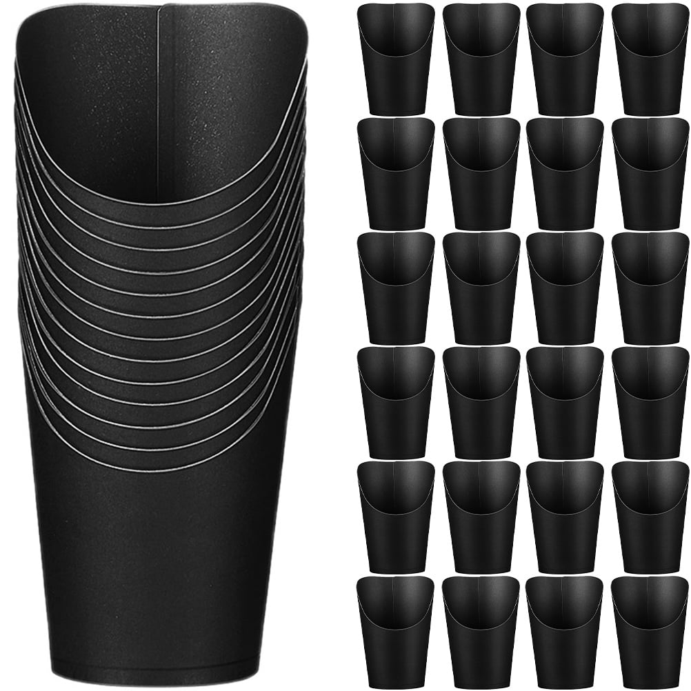 50 Pcs Snack Holder Disposable Food Tray Charcuterie Cardboard Letters ...