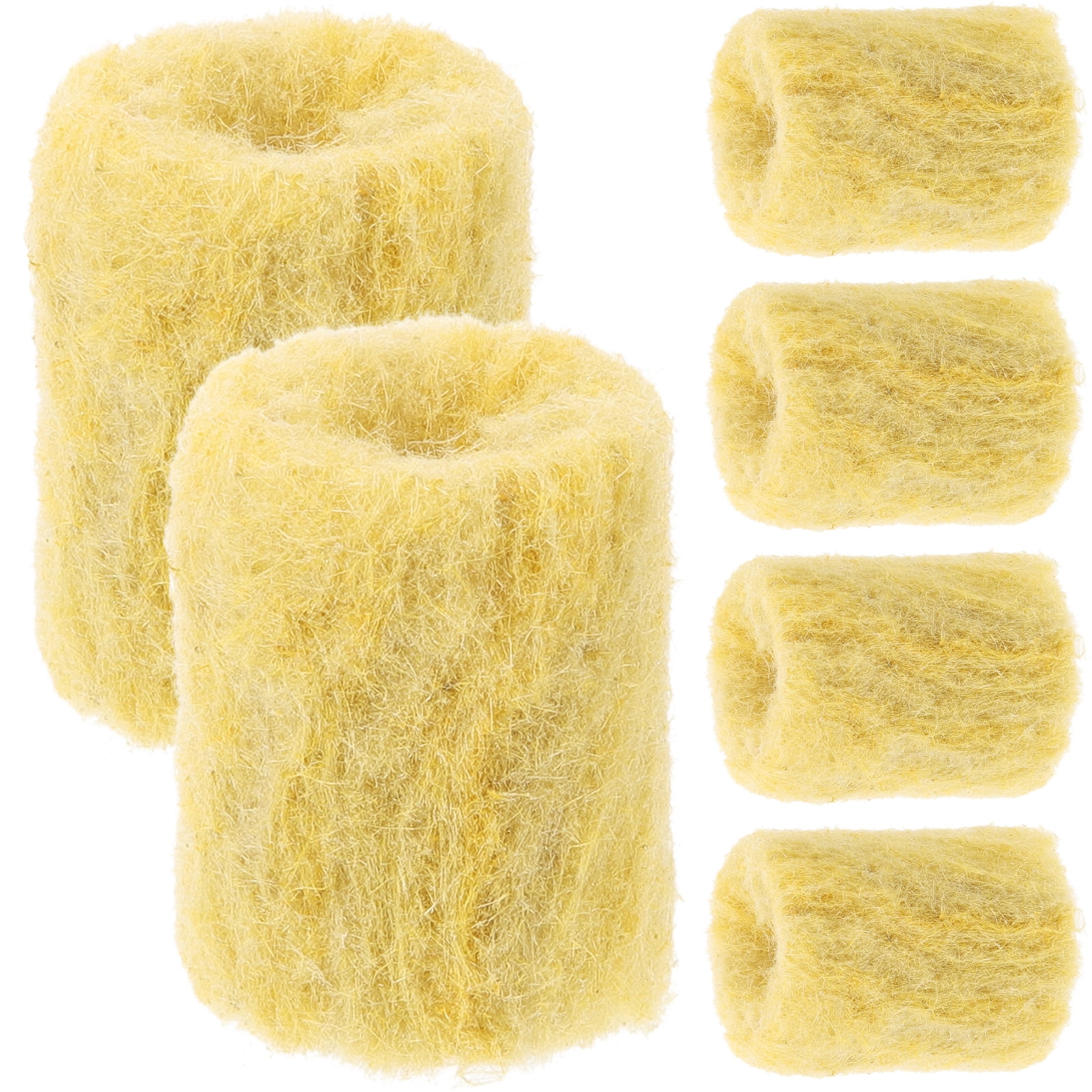LABSERRON Nutrient Blocks for Hydroponic Cultivation Yellow 50Pcs 1.1X0 ...