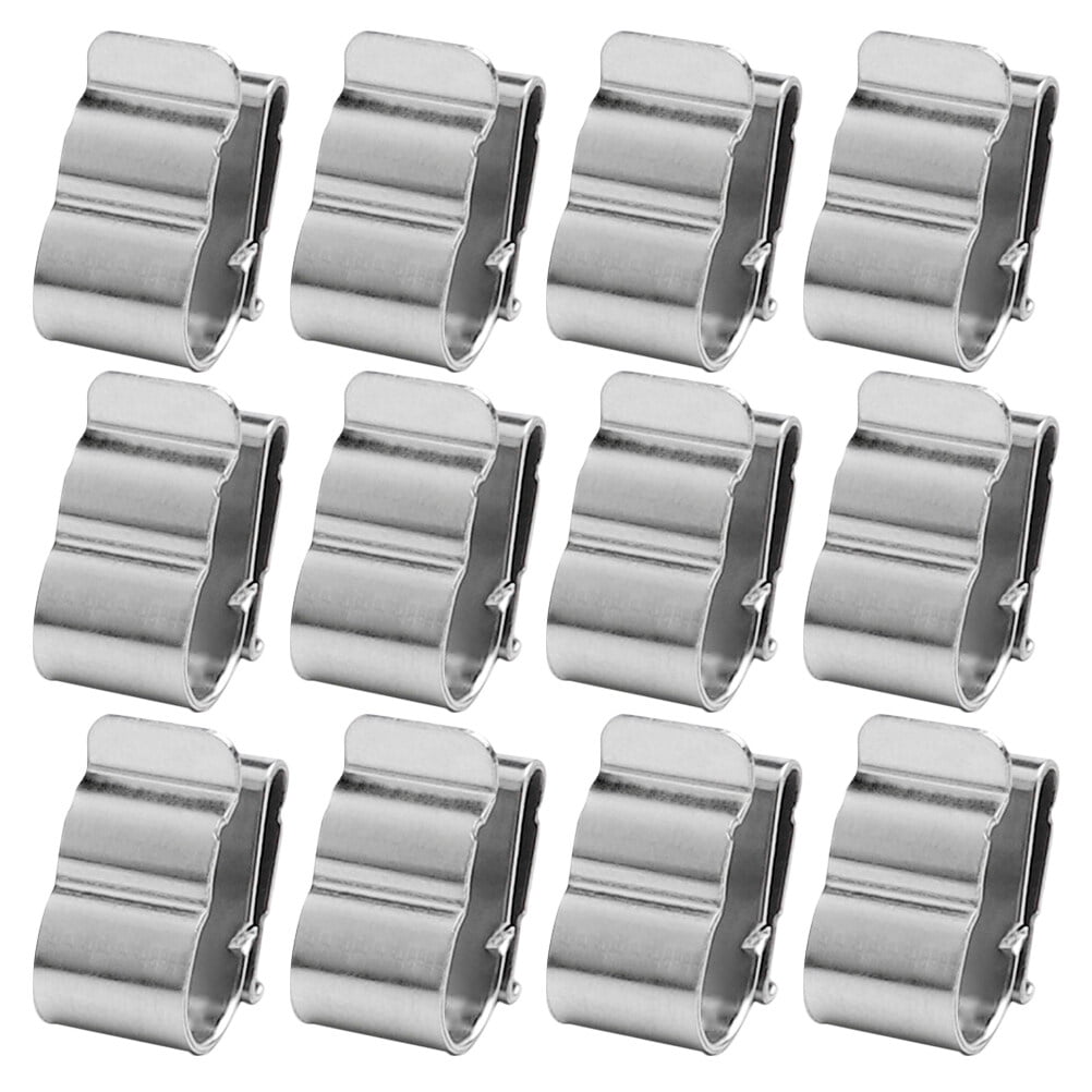 50 Pcs Solar Panel Cable Clamps Stainless Steel Cable Clamp ...