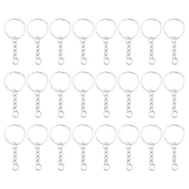 Lucky Line Nickel-Plated Brass 7/8 In. 3-Way Pull-Apart Key Chain 71501 ...