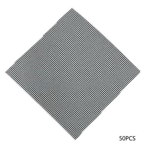 50 Pcs Square Pot Mesh Pads, Prevents Soil Loss, Allows Airflow, For ...