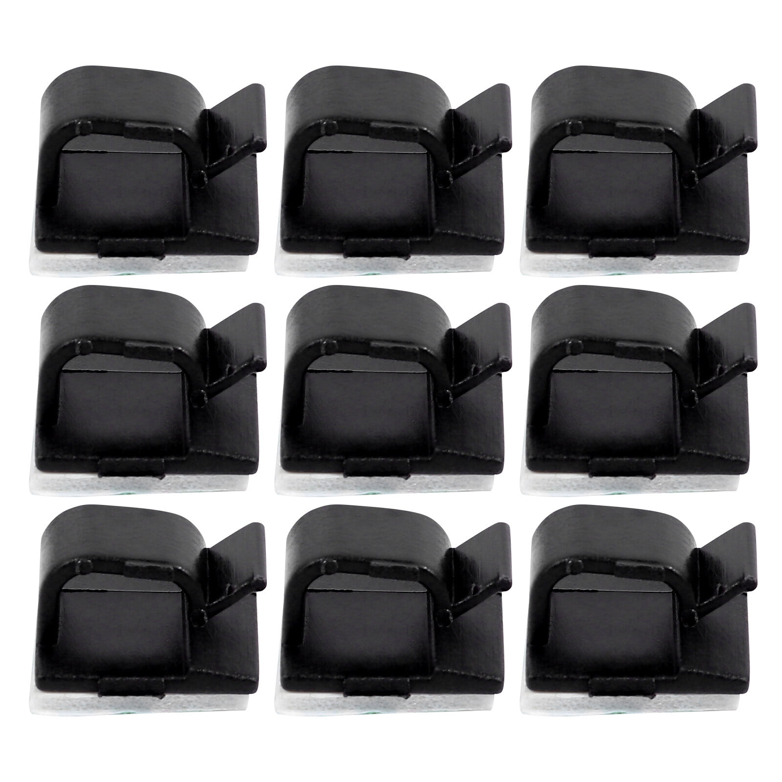 50 Pcs Square Wiring Buckle Cord Organizer Cable Fixer USB Cables Wire ...
