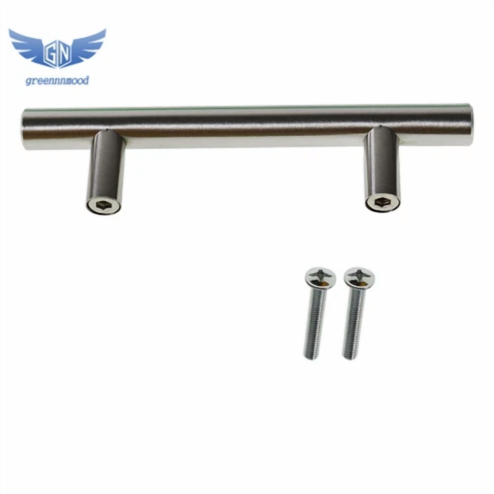 50 Pcs Stainless Steel T Bar Pulls Knobs Handles Cabinet Door Kitchen ...