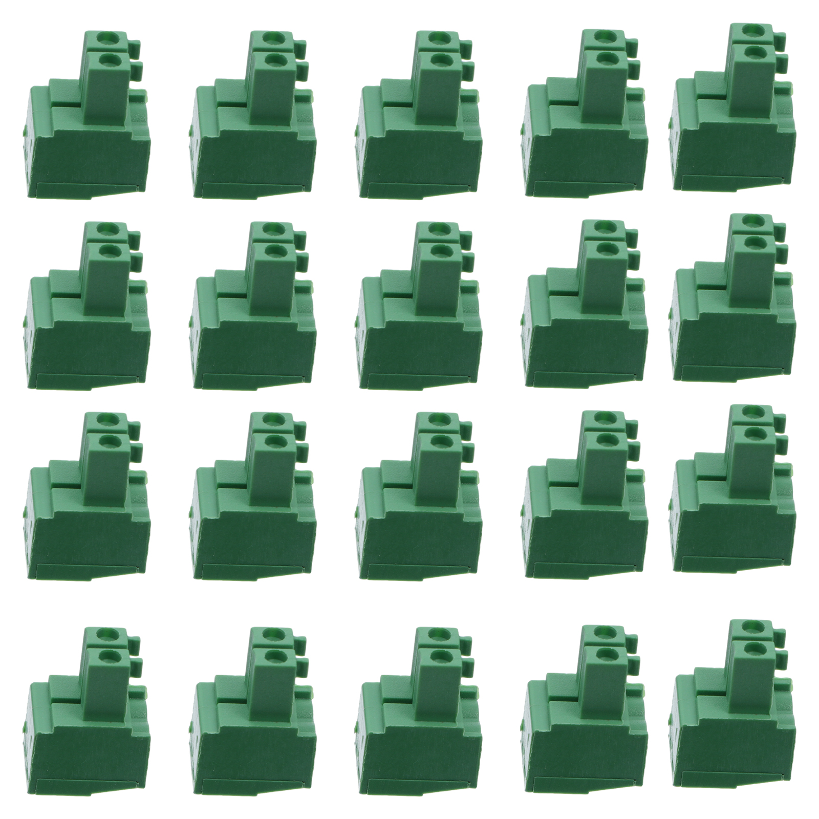 50 Pcs Straight Pin PCB Terminal Block Connector Electrical Accessories ...