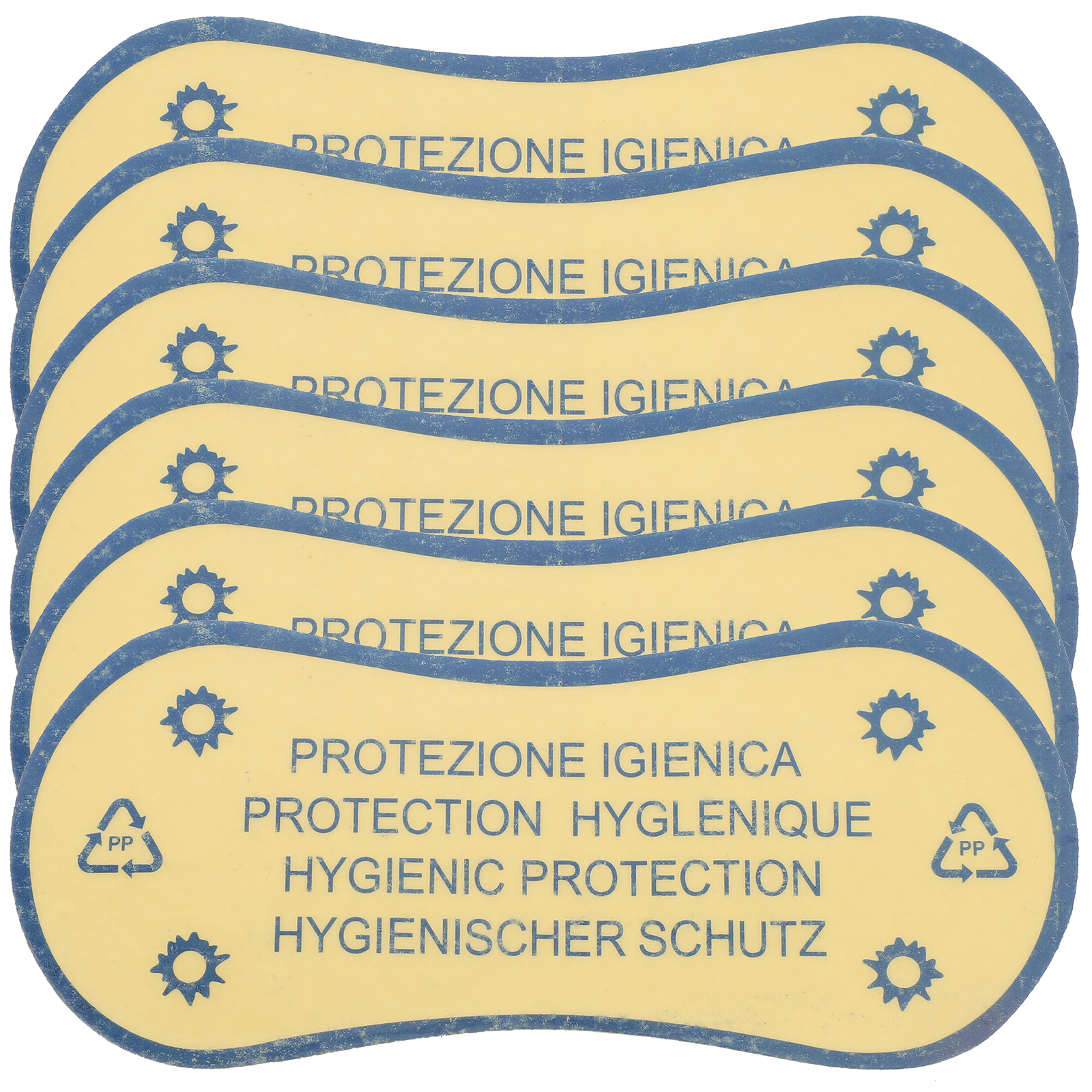 50 Pcs Swimsuit Warning Labels Applique Underwear Bathing Suits ...