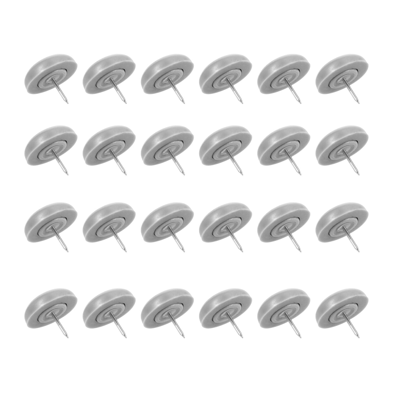 50 Pcs Table Leg Floor Protectors Spikes Non-skid Furniture Tacks 2.2X2.2CM Grey - Walmart.com