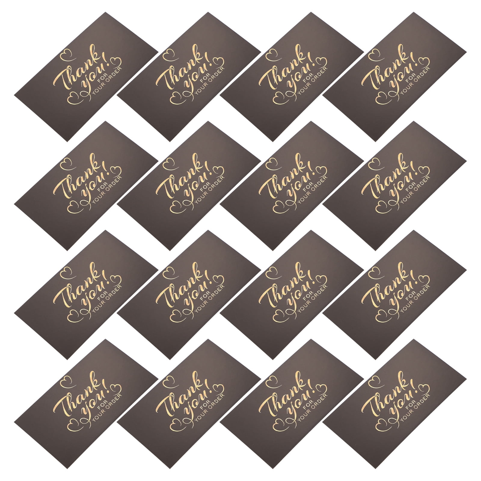 50 Pcs Thanks Blank Greeting Cards You for Online Businesses - Walmart.com