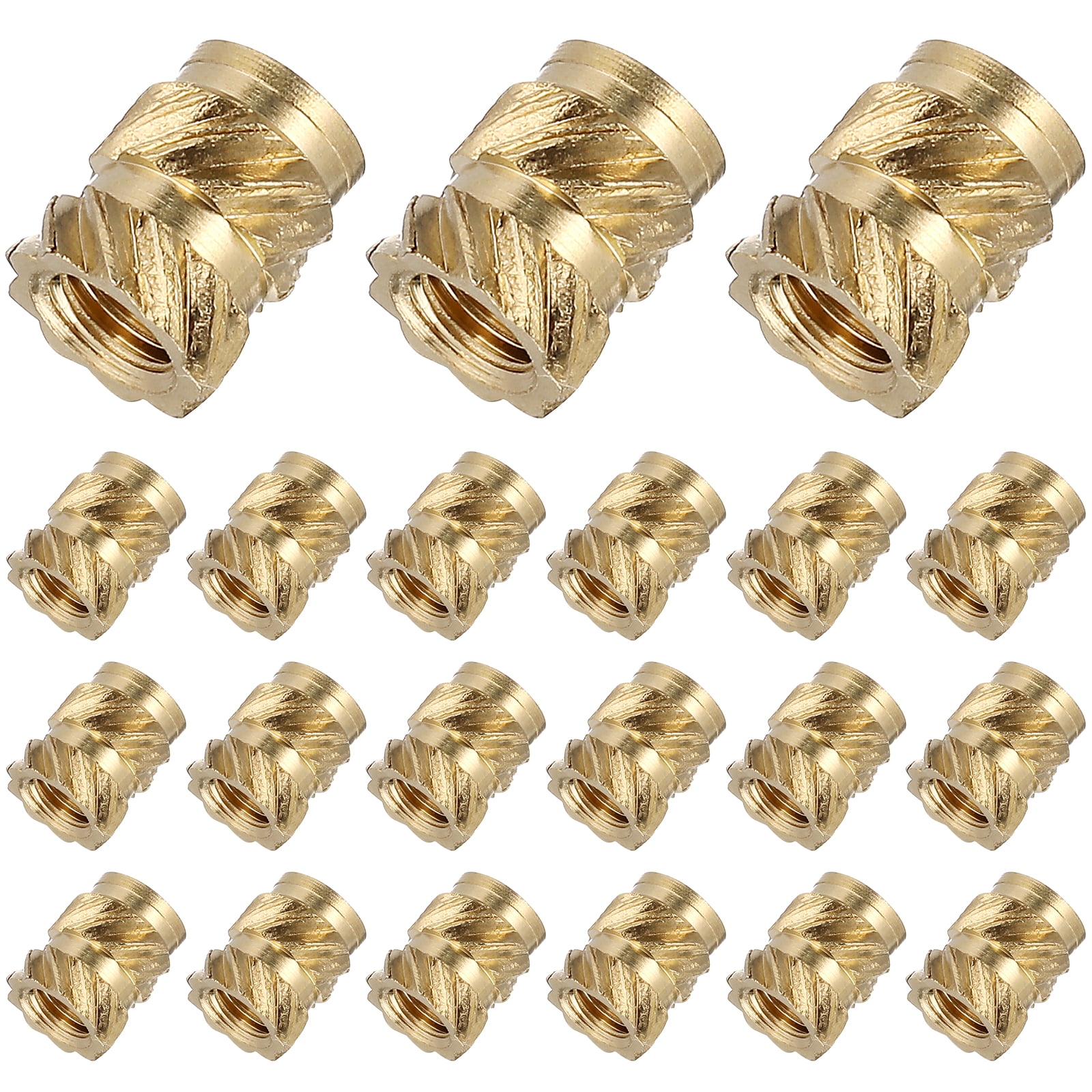 50 Pcs Threaded Inserts Nuts Assortment Tool Kit for Connecting 3D ...