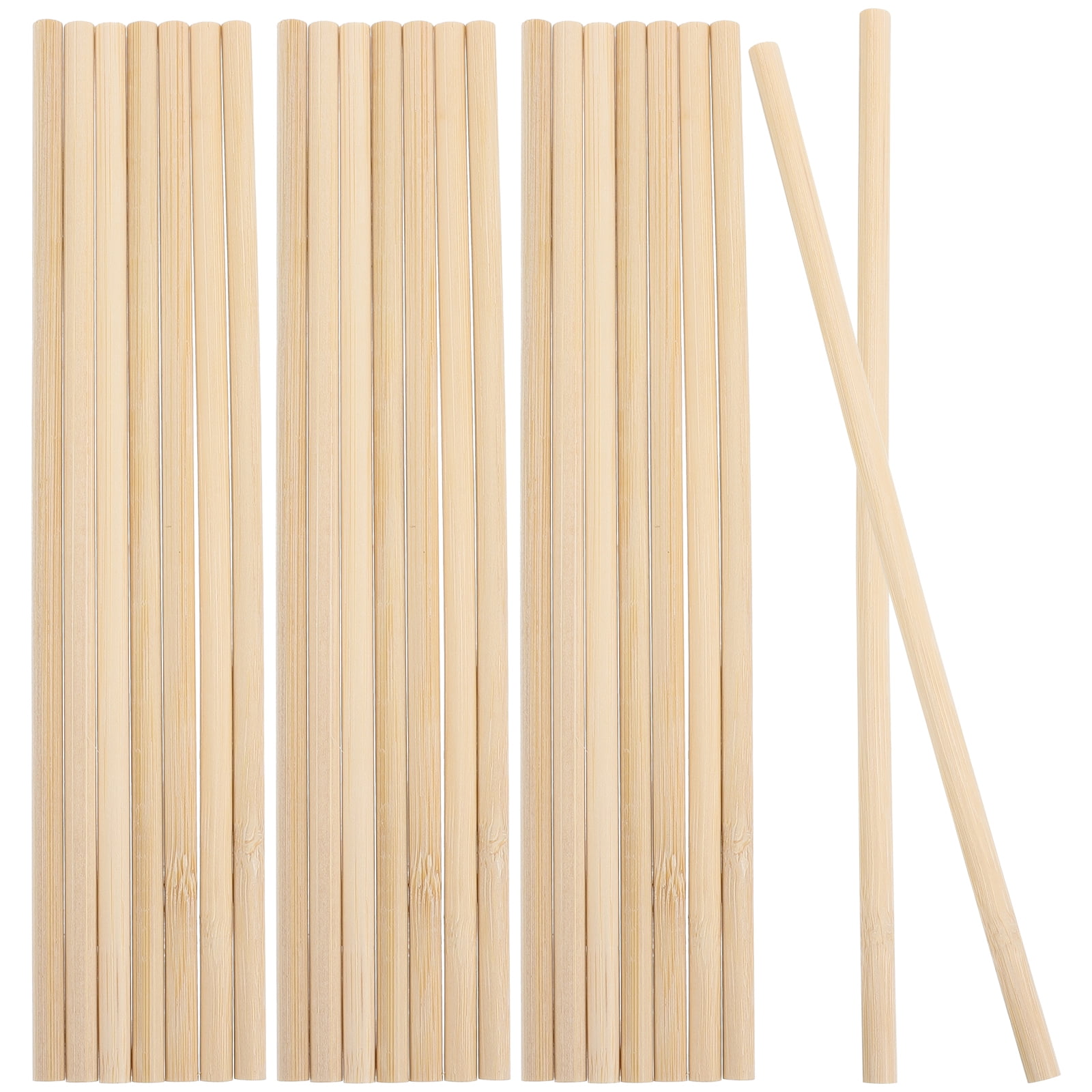 50 Pcs Tiered Cake Dowels Support Stick Wooden Decor Stand Rod Rods ...