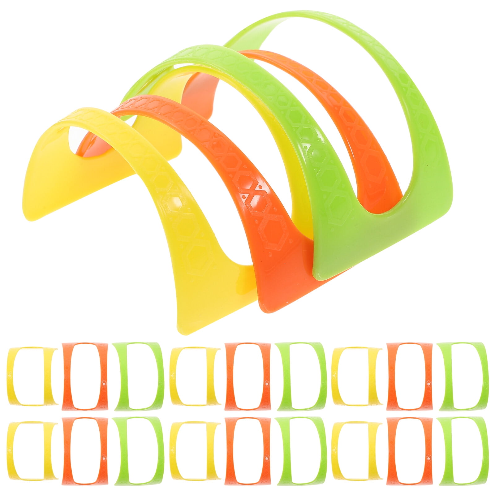 50 Pcs Tortilla Stand Tortillas Burrito Plastic Taco Shell Holder Rack ...