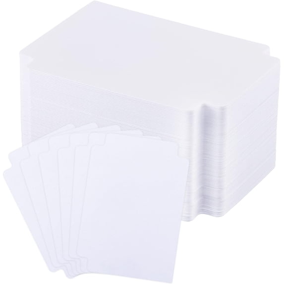 50 Pcs Trading Card Dividers Plastic Divider Cards for Storage Boxes ...