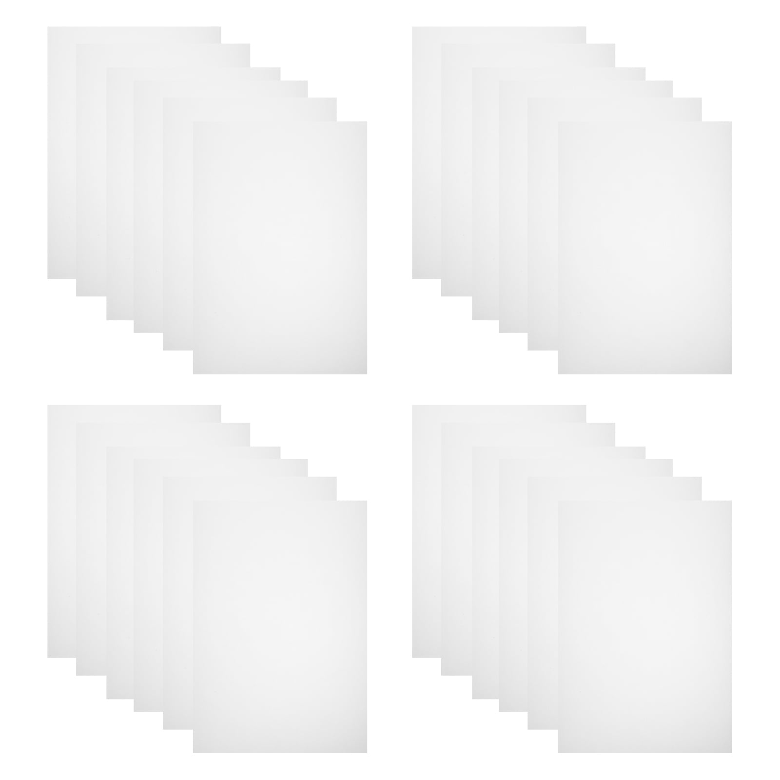 50 Pcs Transparent Paper Tracing Translucent School Supplies Students ...