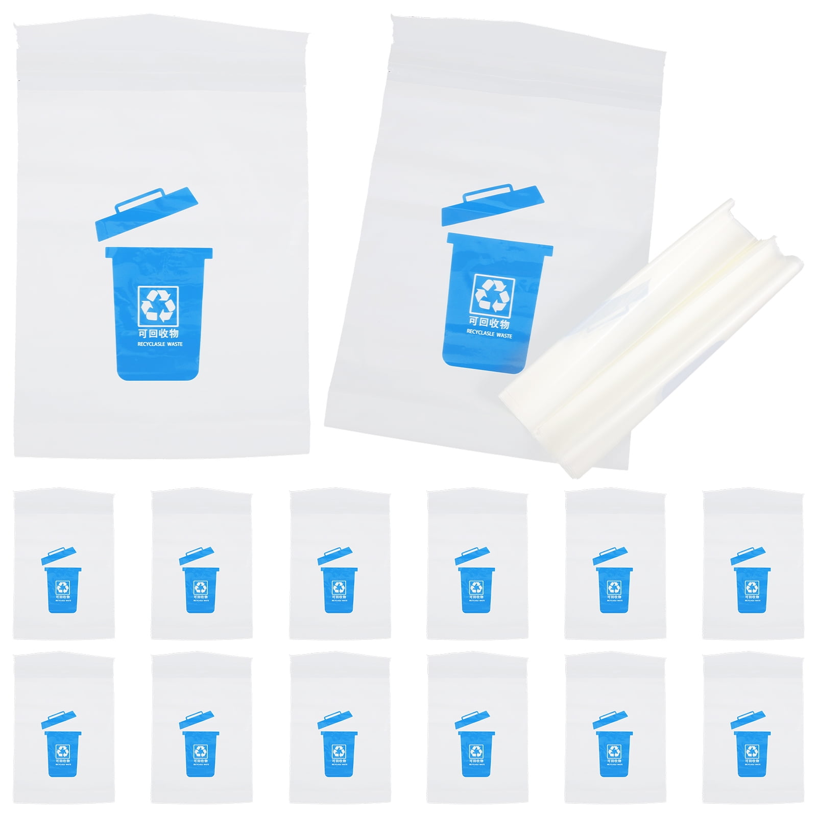 50 Pcs Trash Bags Car Garbage Can Garbage Plastic Bags Plastic Trash ...