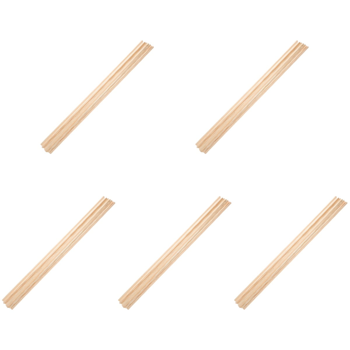 50 Pcs Triangular Wooden Strip Decor Window Frame Trim Craft Wood ...